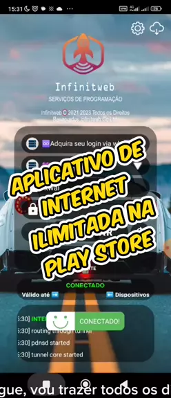 Ter internet ilimitada no celular com Infinity Clo ...| Kwai