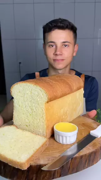 receita de pao caseiro facil:receitinha de pão cas ...| Kwai
