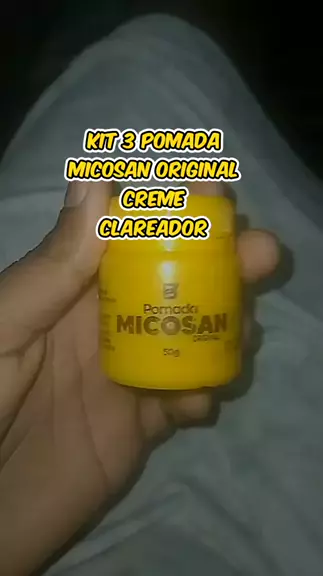 pomada para impingem de pele:kit 3 pomada micosan ...| Kwai
