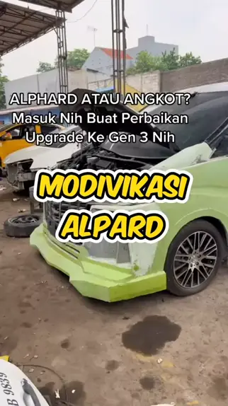 modifikasi alpard #trending #populer #lucu #snack ...| Kwai