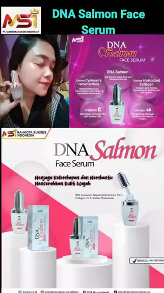 DNA Salmon Face Serm, Facecare MSI, for Healthy an ...| Kwai