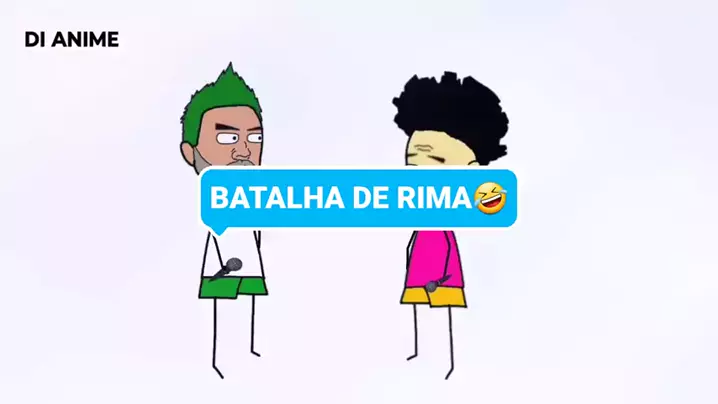 batalha de rima desenho