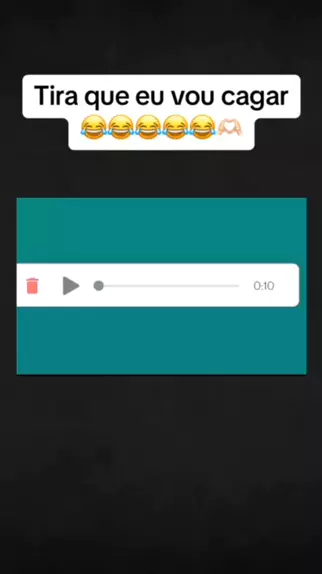 tira que eu vou cagar